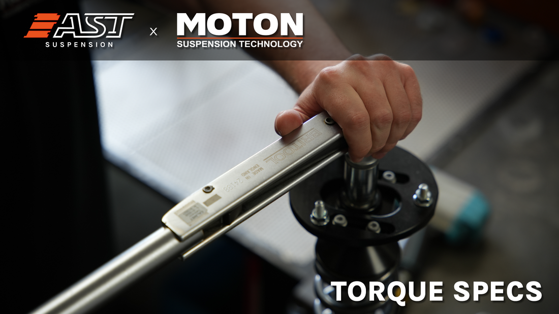 Torque specifications – AST x MOTON